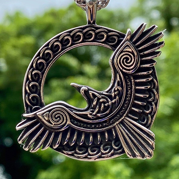 Raven Necklace - Etsy