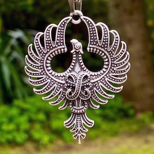 Stunning Large Articulated Phoenix Pendant Necklace - Etsy