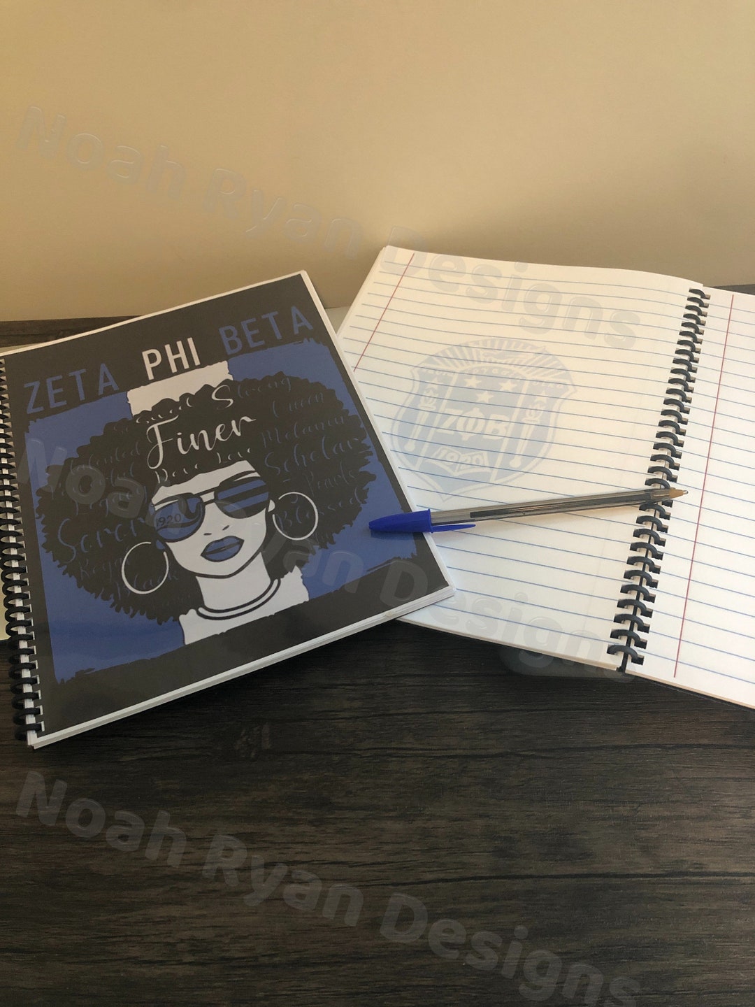 Afro Zeta Notebook - Etsy