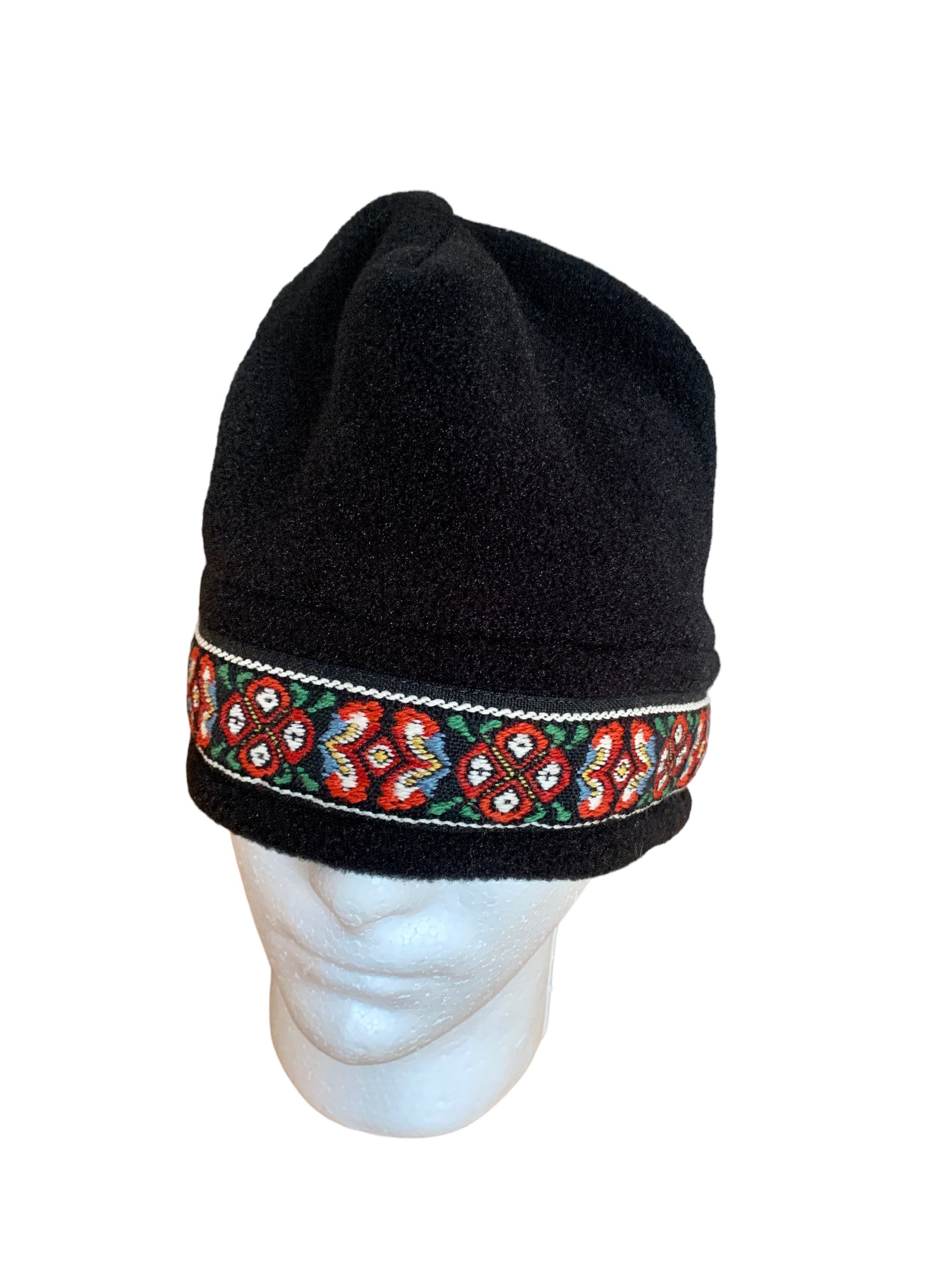 DIGME Black Malden Mills Polar Fleece Beanie Norwegian Washable Wool ...