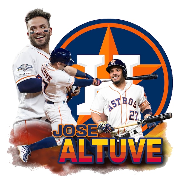 Jose Altuve Png - Etsy