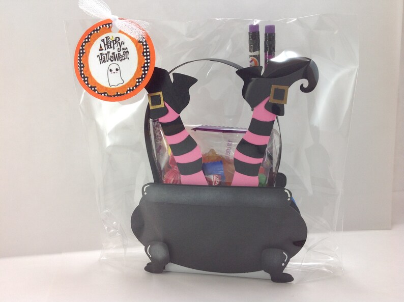 Witches Cauldron Halloween Trick or Treat Party Favor | Etsy