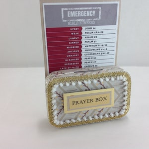 Prayer Box, Scripture, Religion, Bible, Faith - Etsy