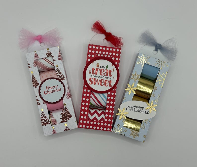 3 Christmas Nugget Boxes, Christmas, Holiday, Candy, Party Favors - Etsy