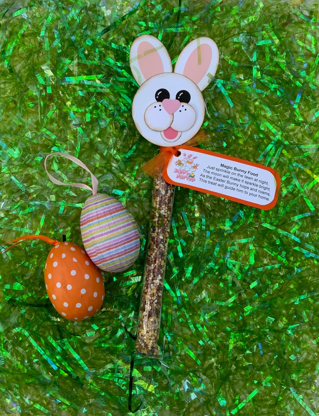 Magic Bunny Food, Birdseed, Easter, Hand-made, Basket - Etsy