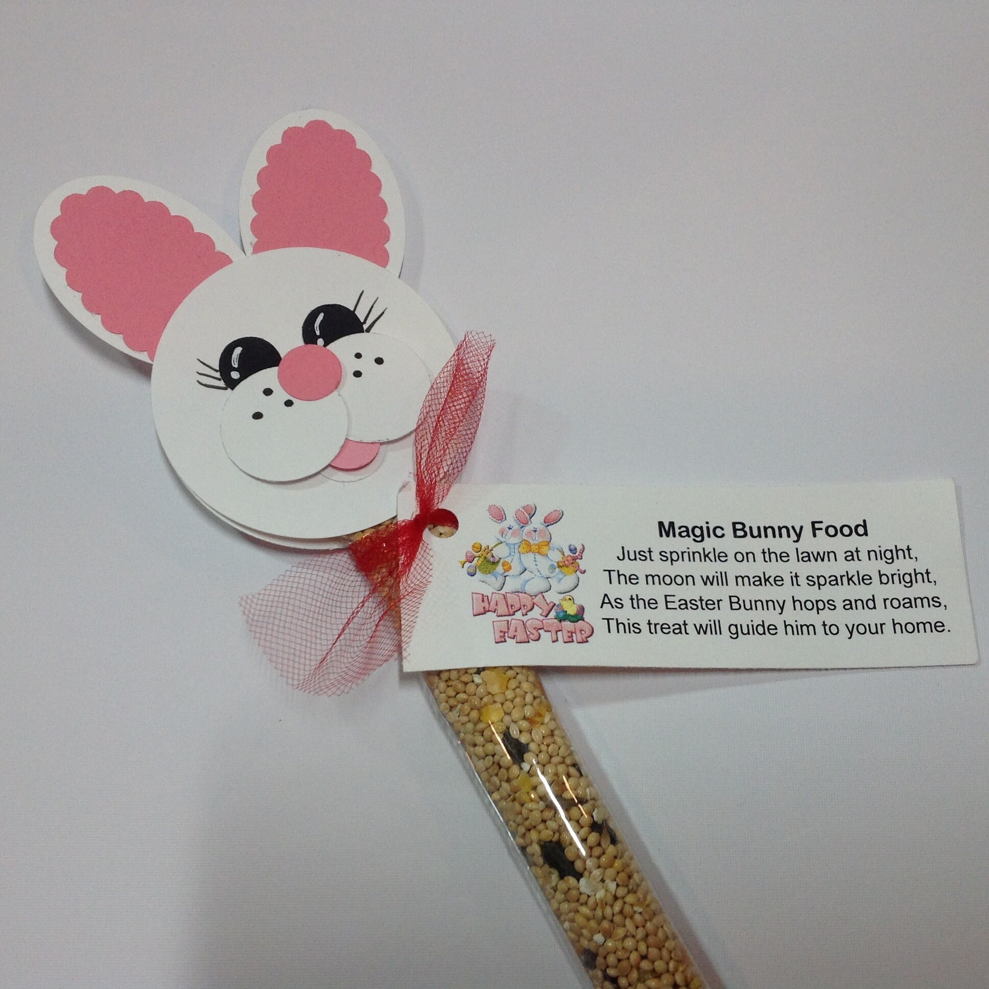 Magic Bunny Food, Birdseed, Easter, Hand-made, Basket - Etsy