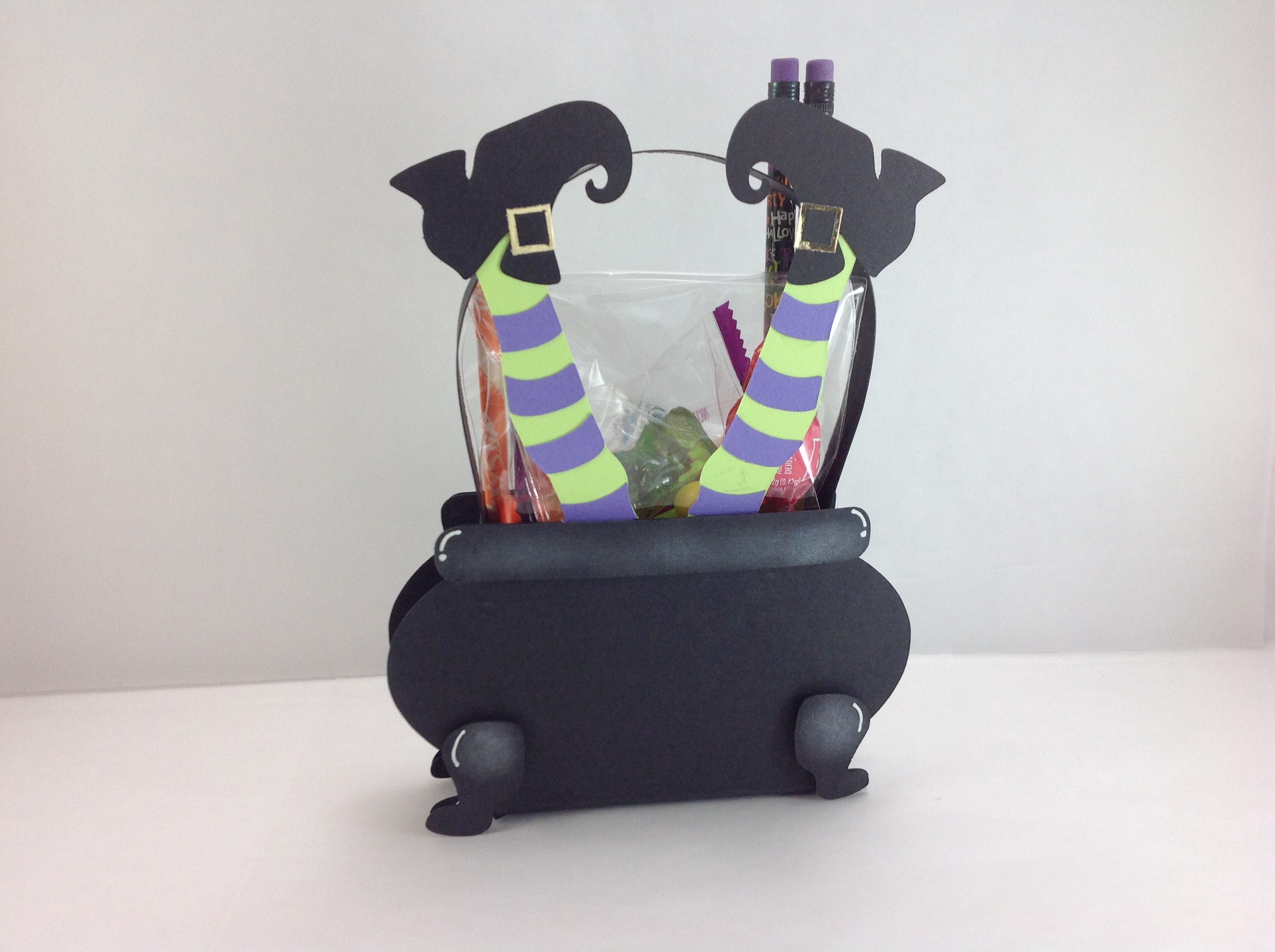 Witches Cauldron, Halloween, Trick or Treat, Party Favor, Handmade - Etsy