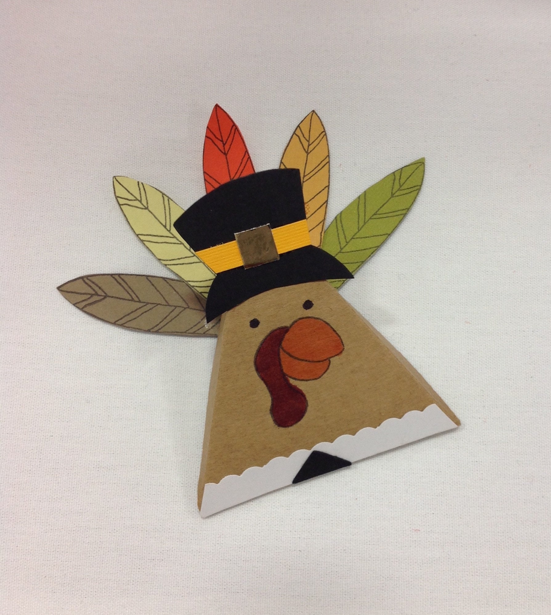 3 Turkey Treat Box With Chocolate, Thanksgi'ving Party Favor - Etsy