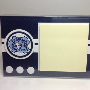 4" X 6" Sticky Note Holder, College, Football, High School, Hand Made ...