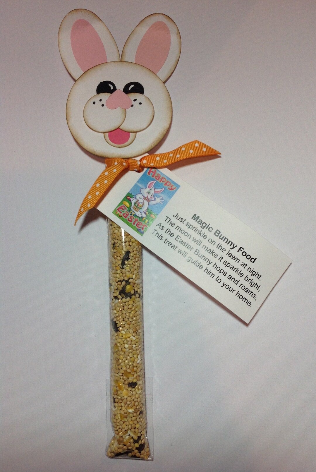 Magic Bunny Food Birdseed Easter Hand-made Basket - Etsy