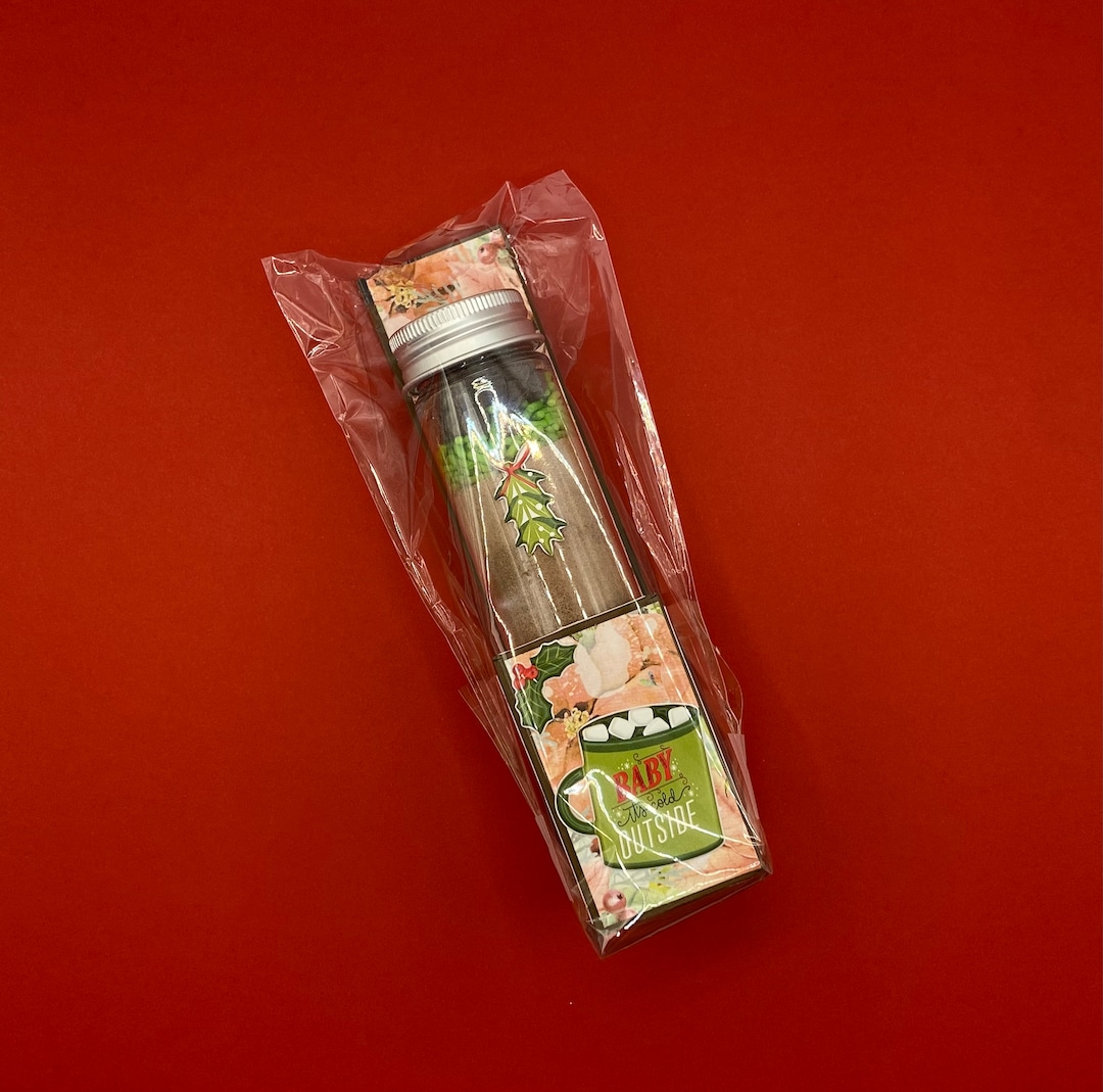 Hot Cocoa in a Test Tube, Christmas, Gift, Stocking Stuffer, 2 Pk - Etsy