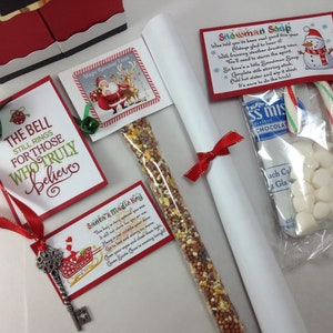 Christmas Eve Kit Santa Box Holiday | Etsy