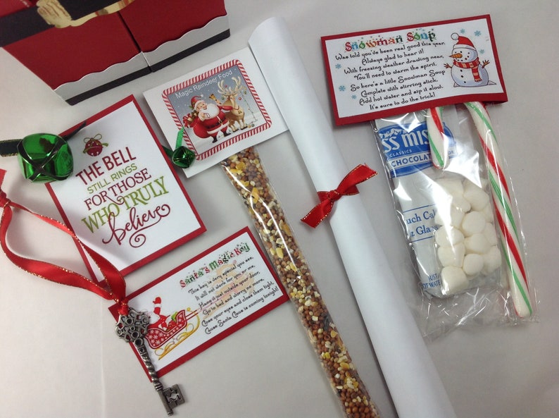 Christmas Eve Kit Santa Box Holiday | Etsy