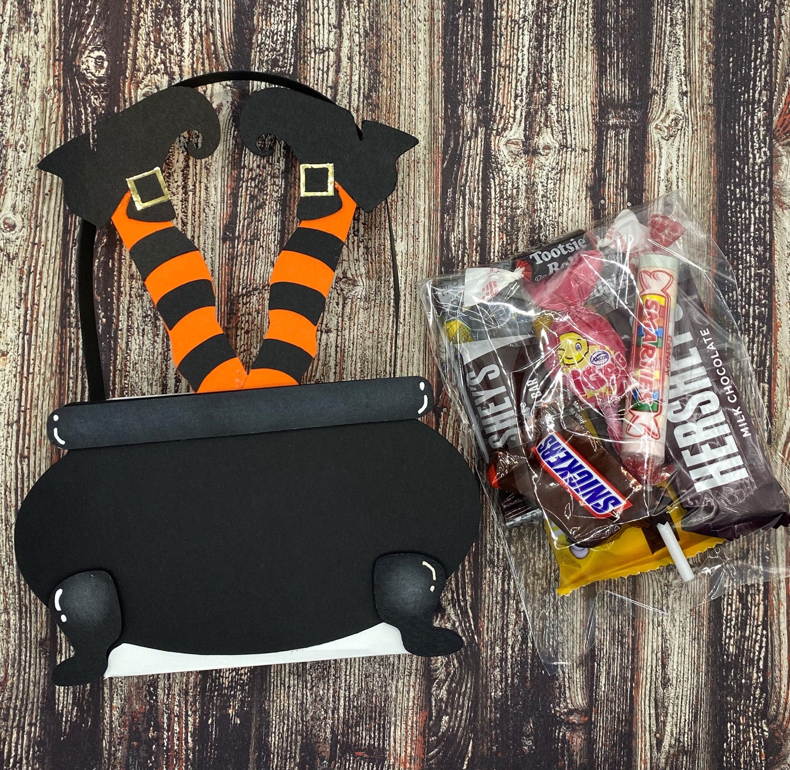 Witches Cauldron, Halloween, Trick or Treat, Party Favor, Handmade - Etsy