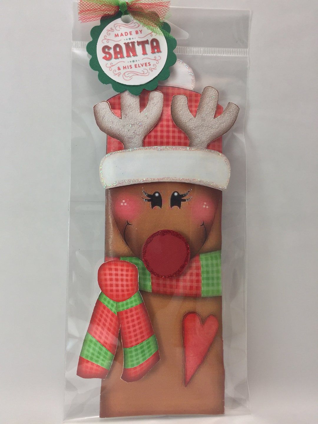 2 Rudolph Wrapped Candy Bars, Christmas, Stocking Stuffer - Etsy