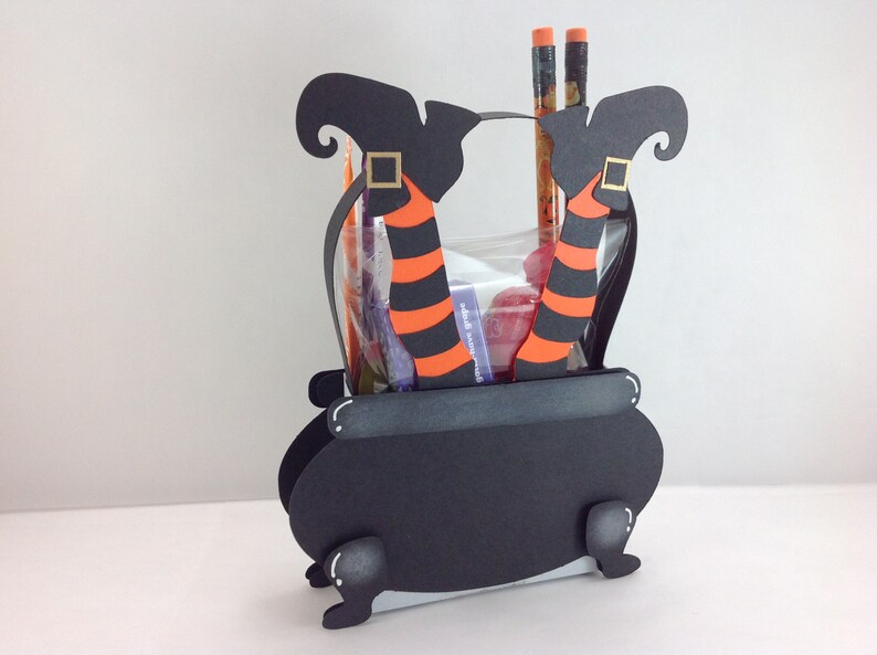 Witches Cauldron Halloween Trick or Treat Party Favor | Etsy