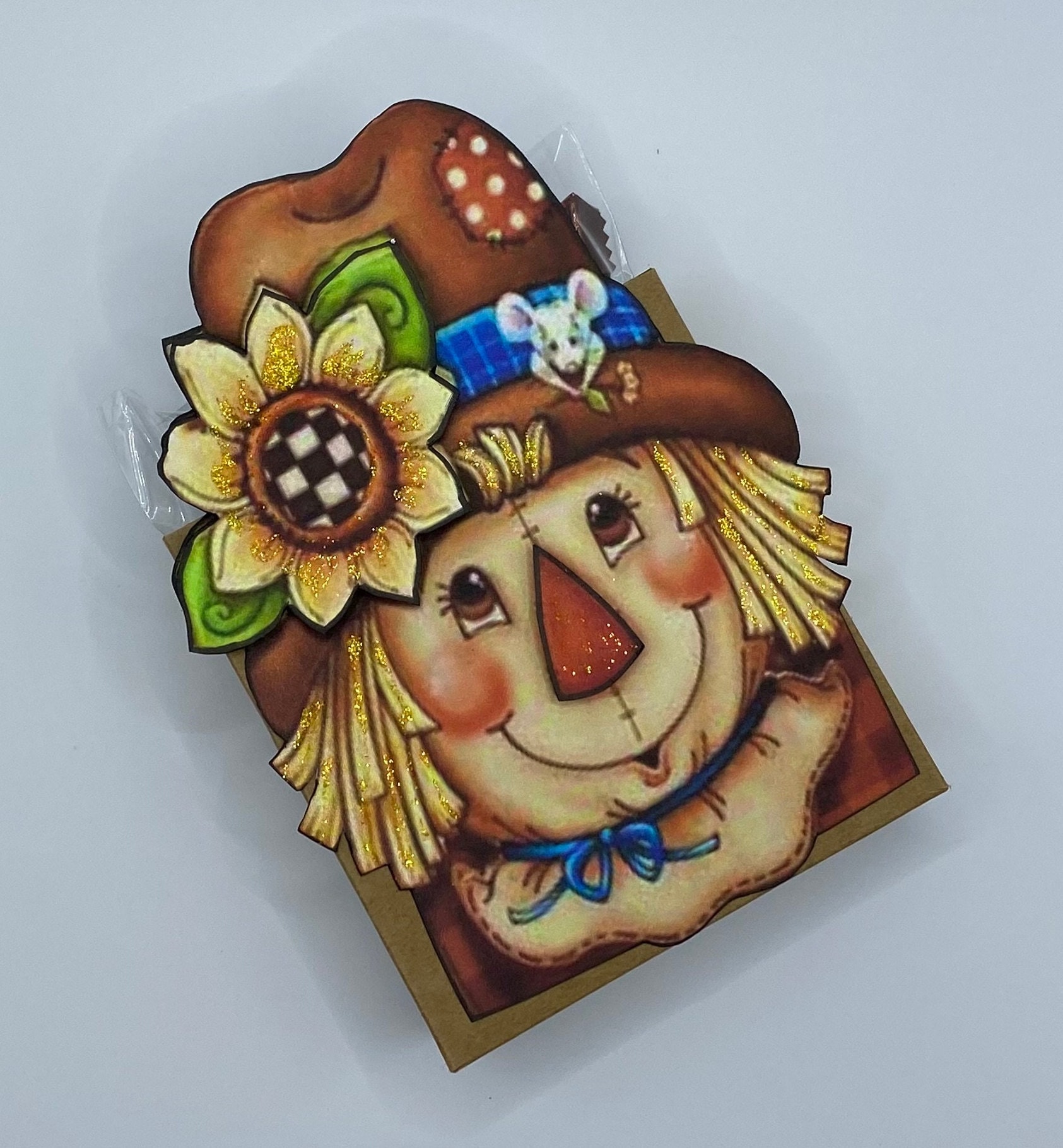 Scarecrow Box With Candy, Fall, Autumn Treat - Etsy