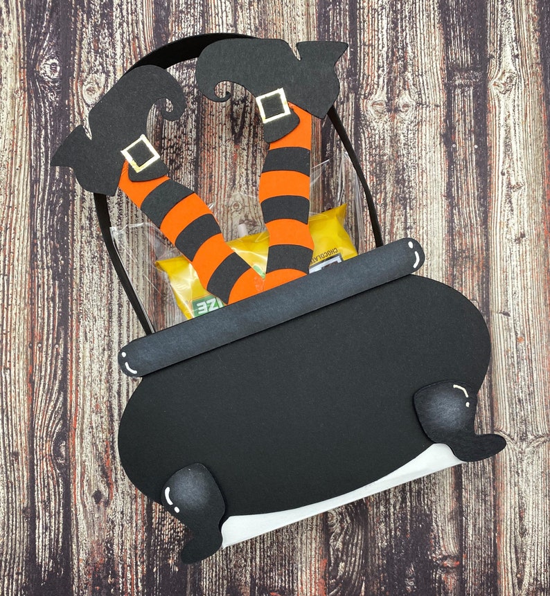 Witches Cauldron, Halloween, Trick or Treat, Party Favor, Handmade - Etsy