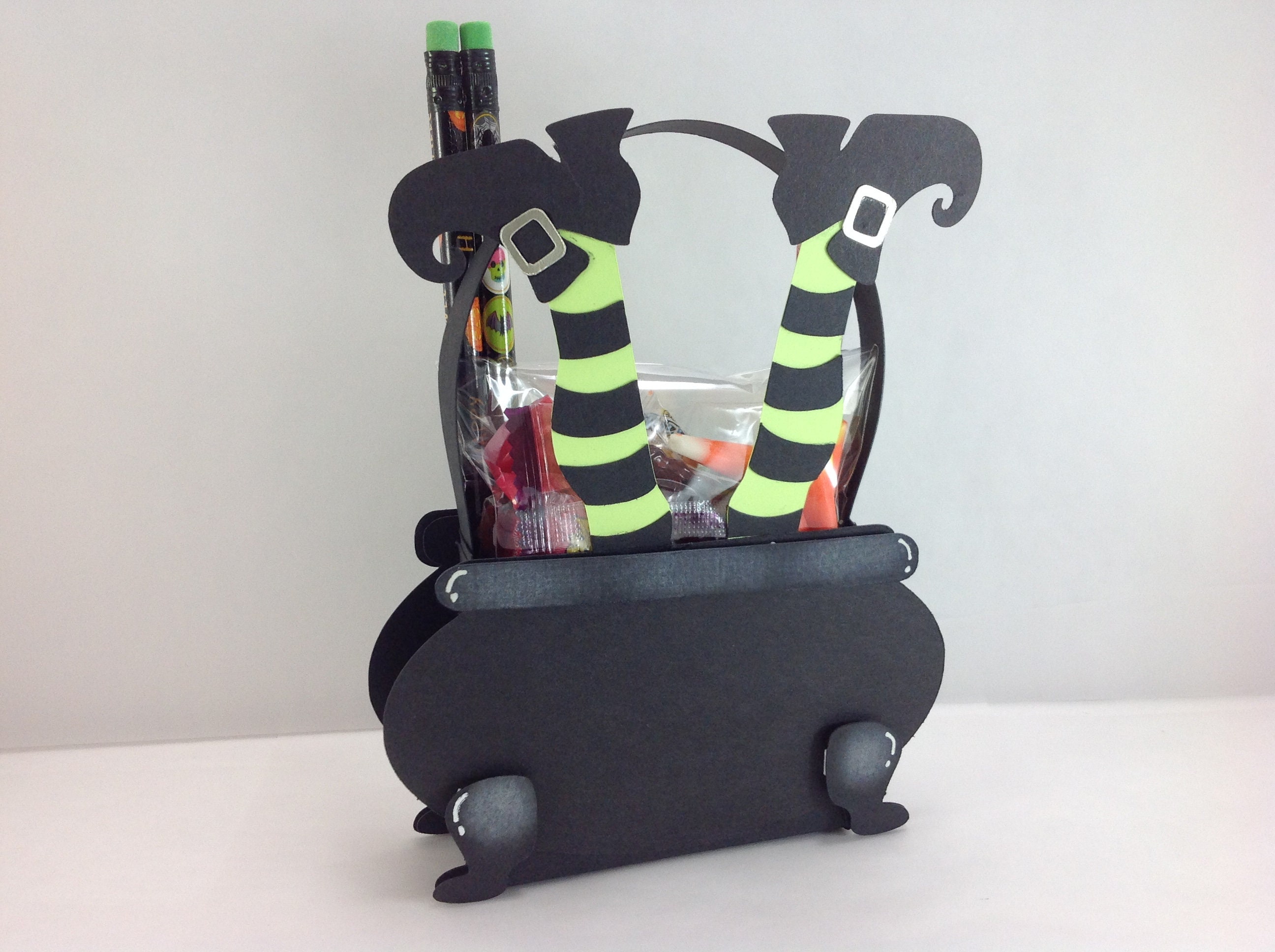 Witches Cauldron, Halloween, Trick or Treat, Party Favor, Handmade - Etsy