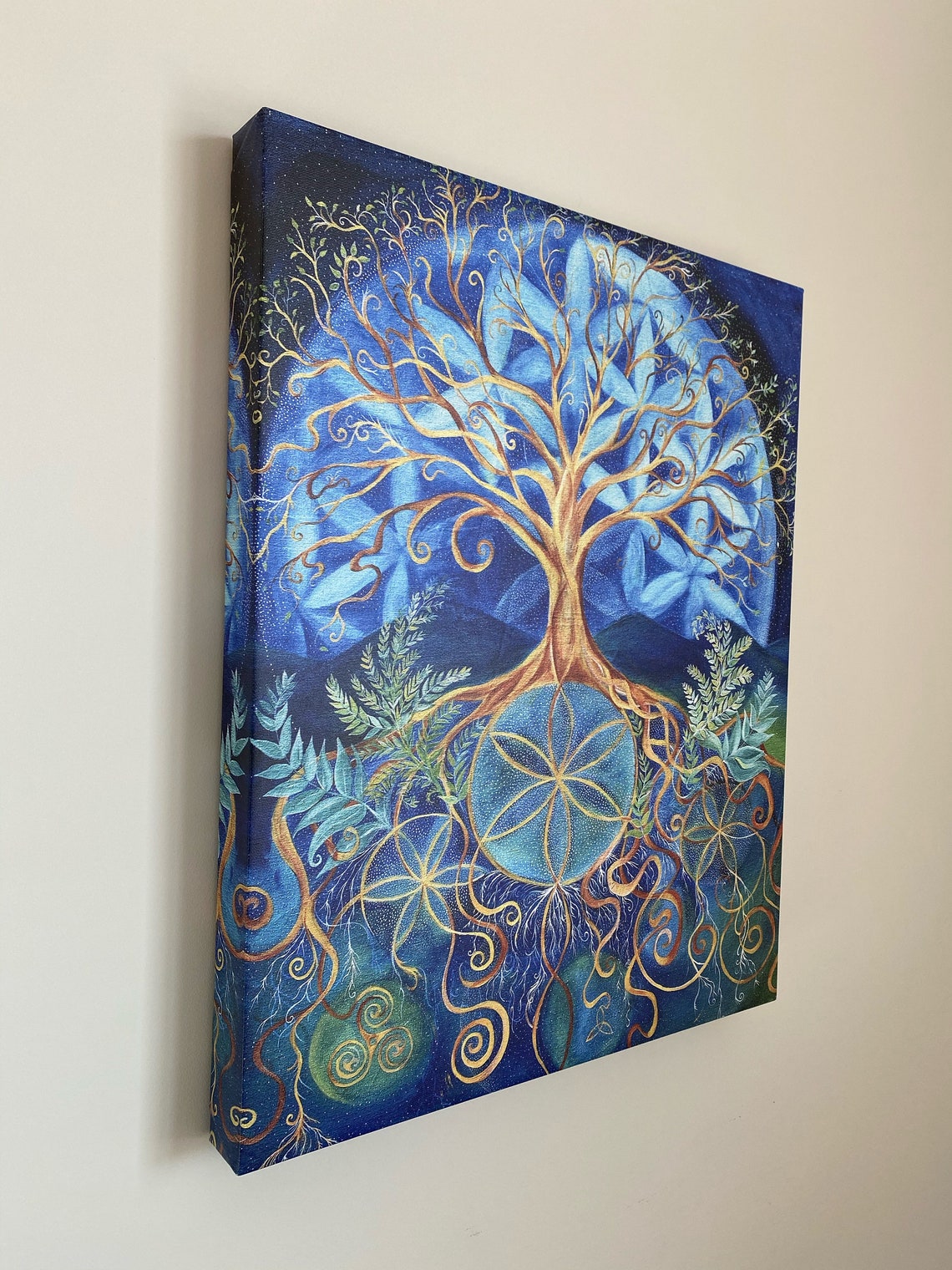 Tree of Life spring Canvas Print - Etsy