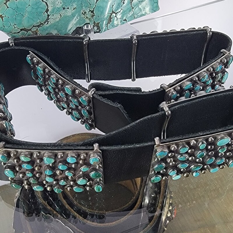 Turquoise Belts - Etsy