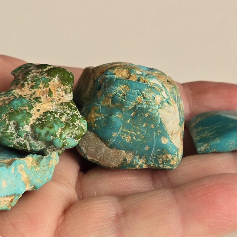 Turquoise Rough - Etsy