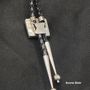 Sterling Bolo Tie, Sonoran Sunrise Western Accessories, Handcrafted ...