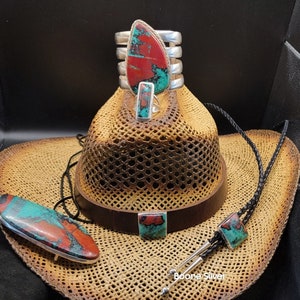 Sterling Bolo Tie, Sonoran Sunrise Western Accessories, Handcrafted ...