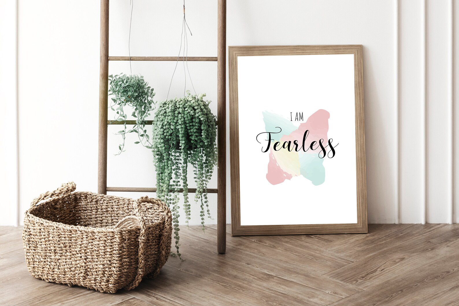 Printable i Am Fearless Poster Encouraging Words - Etsy