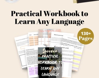 Practical Workbook to Learn Any Language Language Learning | Etsy