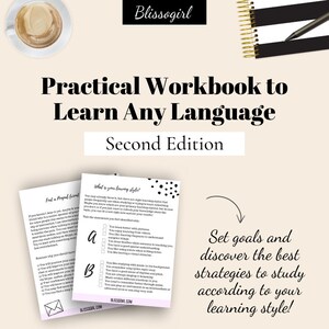 Practical Workbook to Learn Any Language, Language Learning, Languages ...