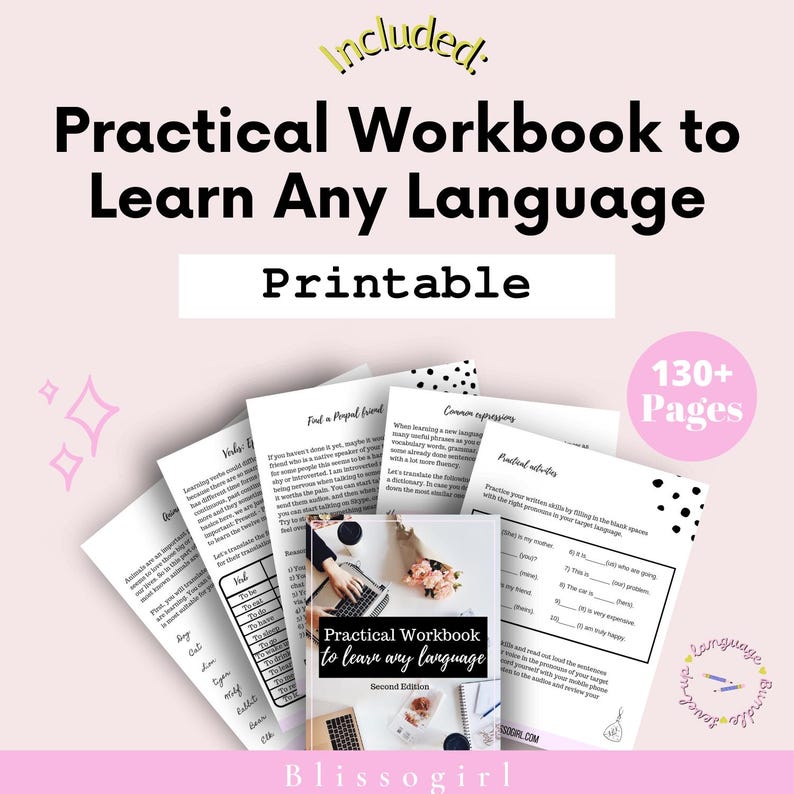 Beginner Language Learning Bundle - Etsy