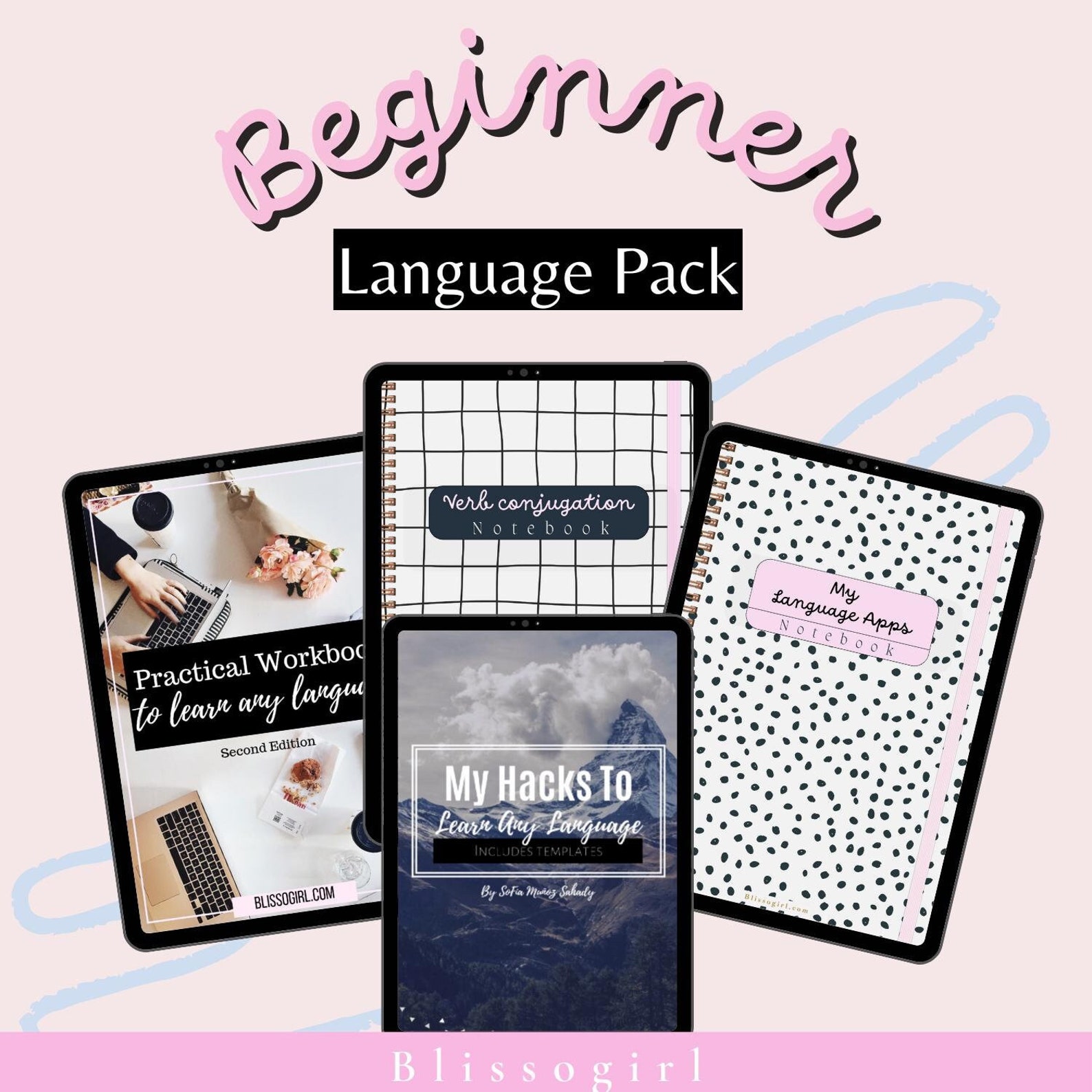 Beginner Language Learning Bundle - Etsy