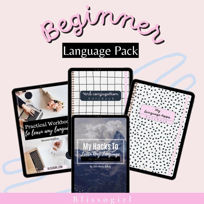 Beginner Language Learning Bundle - Etsy