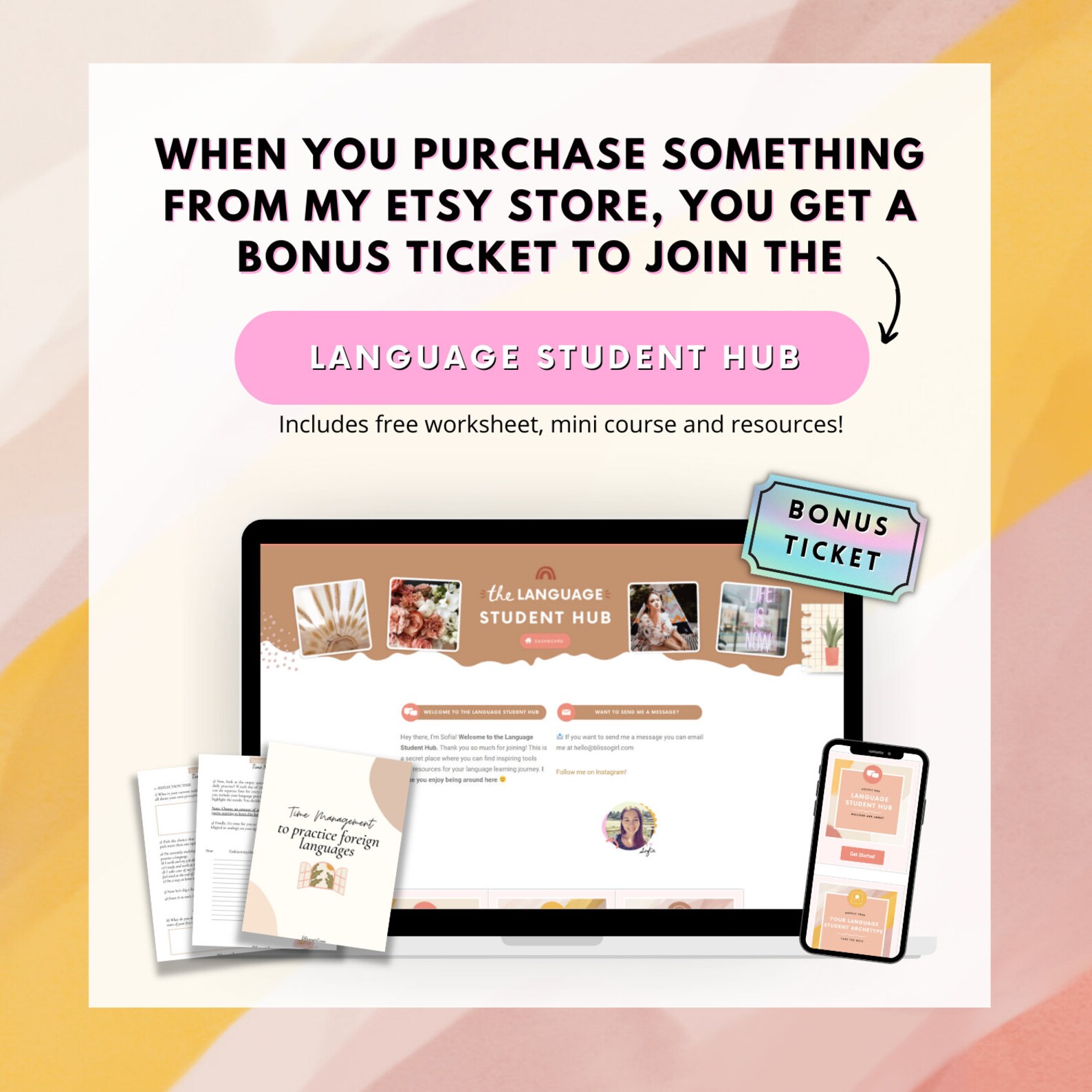 Language Learning Plan Generator Excel File, Schedule Your Practice for ...