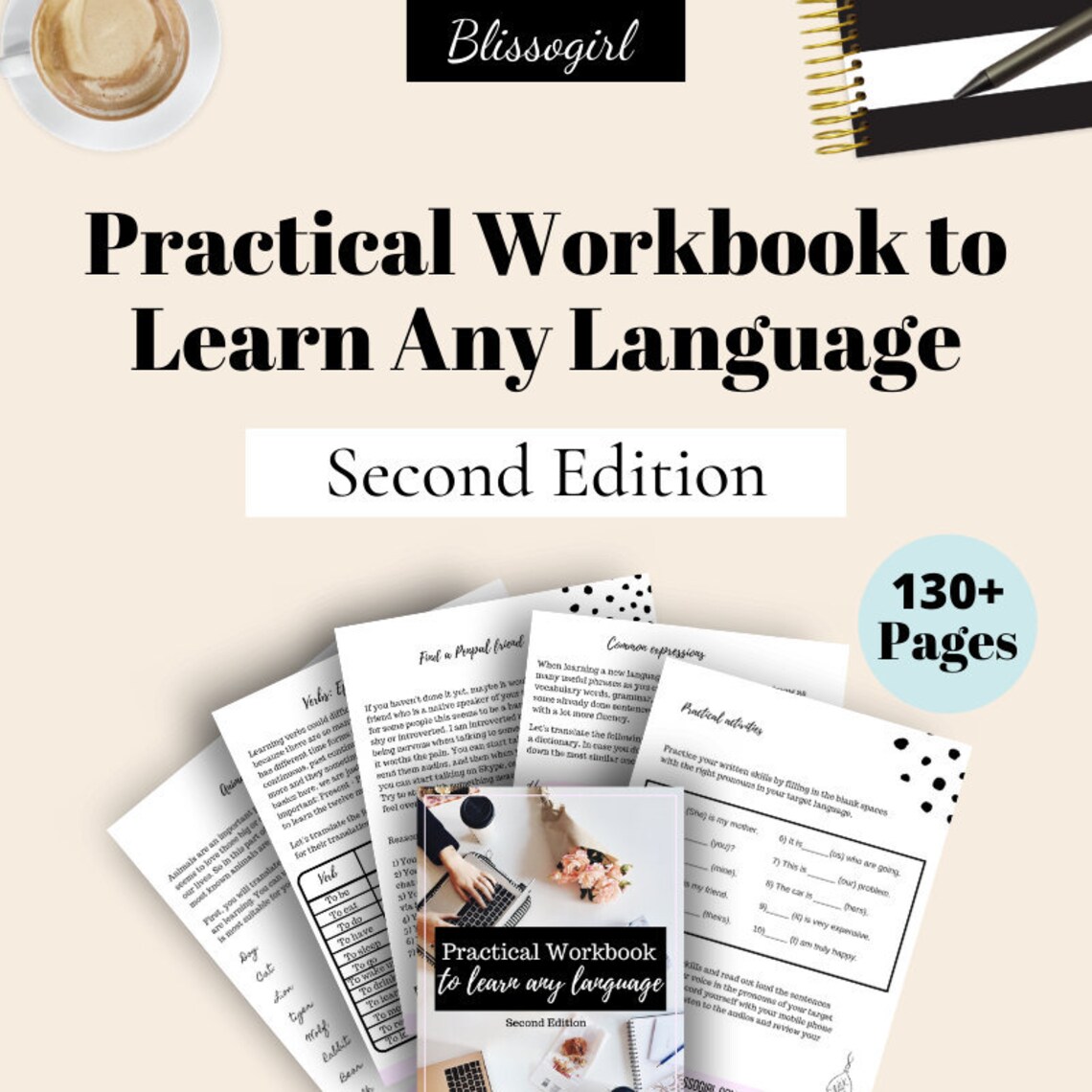 Practical Workbook to Learn Any Language Language Learning - Etsy