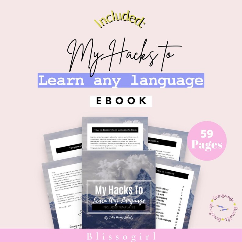 Beginner Language Learning Bundle - Etsy