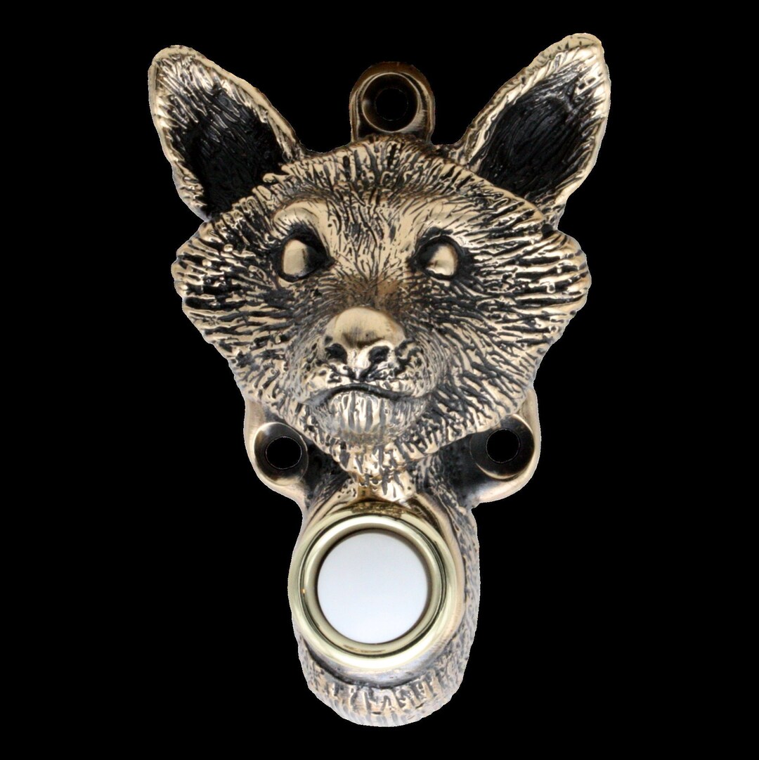 Bronze Fox Doorbell - Etsy