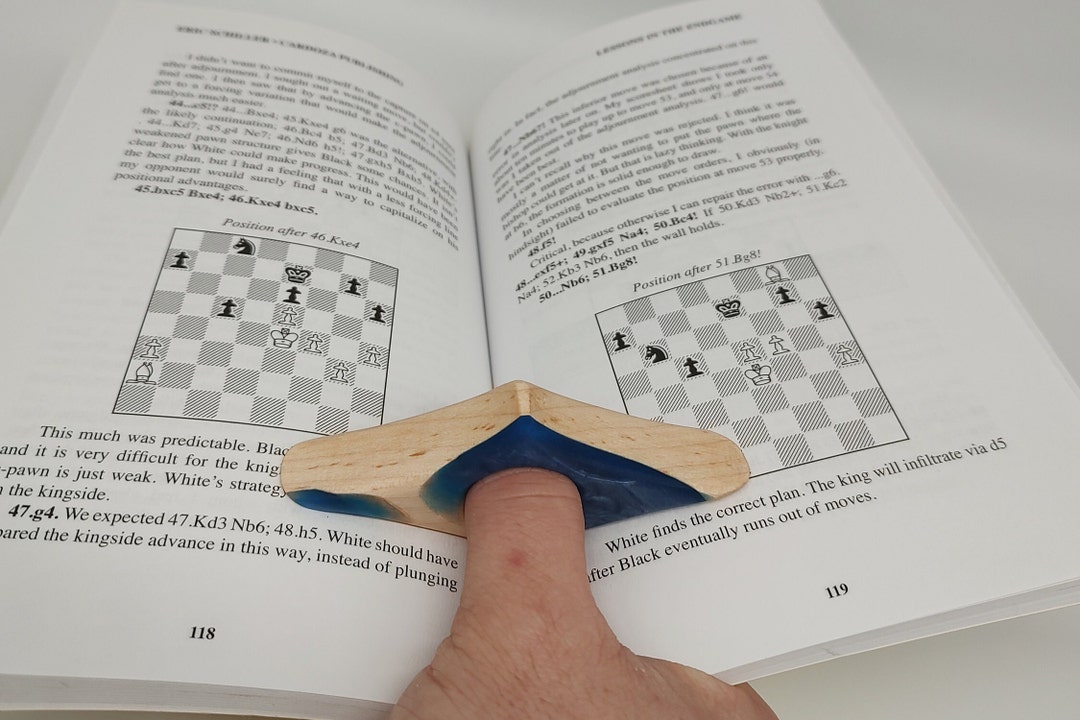 Hardwood Book Epoxy Buddy / Page Aid Holder - Etsy