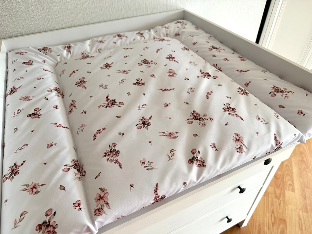 Water Repellent Diaper Changing Pad With Flowers, Changing Pad for ...