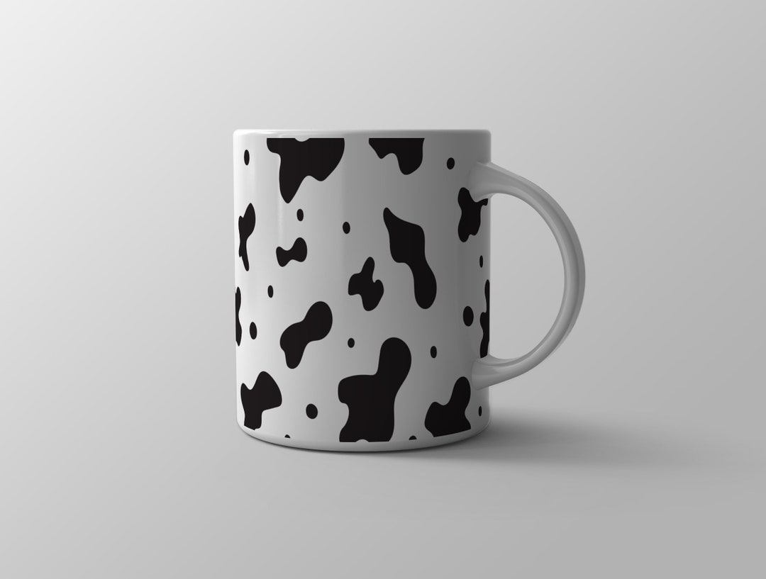 Cow Dots Pattern SVG. Cow Stripes Vector Editable Digital Artwork ...