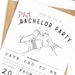 Editable Dadchelor Party Invitation: Huggies & Chuggies Theme (digital ...