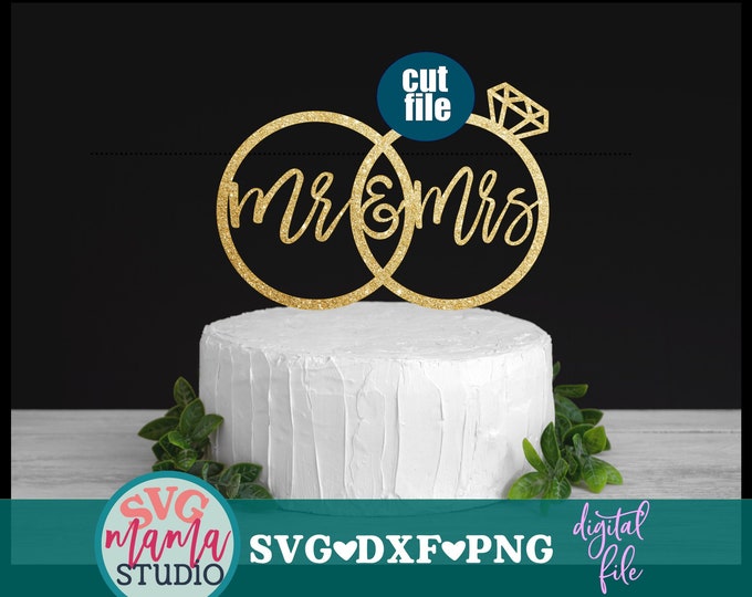 Cake Topper Frame Svg, Frame Svg File, Happy Birthday Svg, Dxf, Png ...
