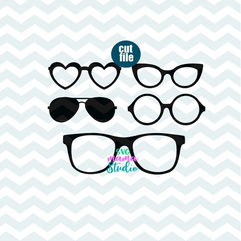 Sunglasses Svg, Eyeglasses Svg, Props Svg, Dxf, Png, Photo Booth Props ...