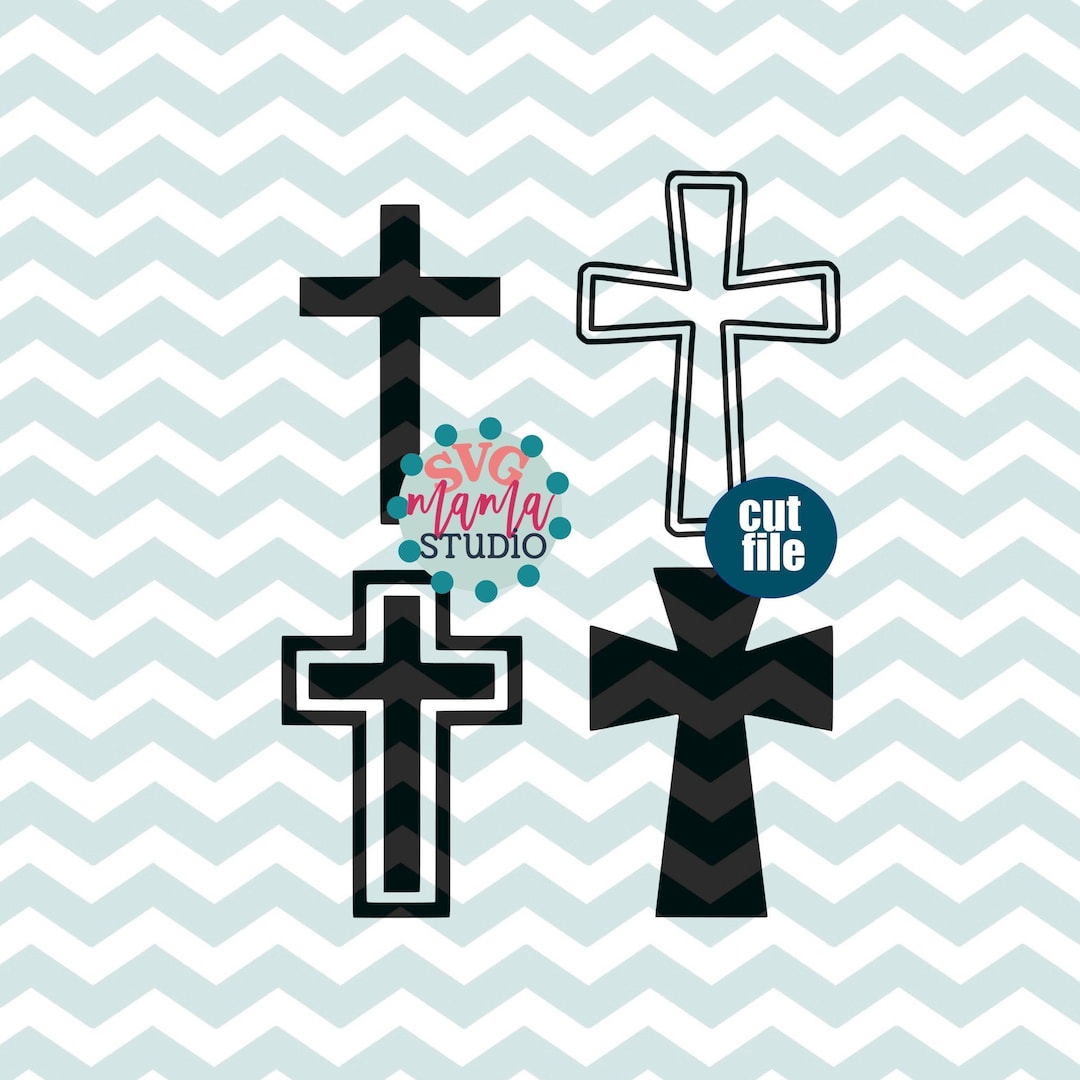 Cross Svg, Dxf, Png File, Cross Clip Art, Vector Files - Etsy