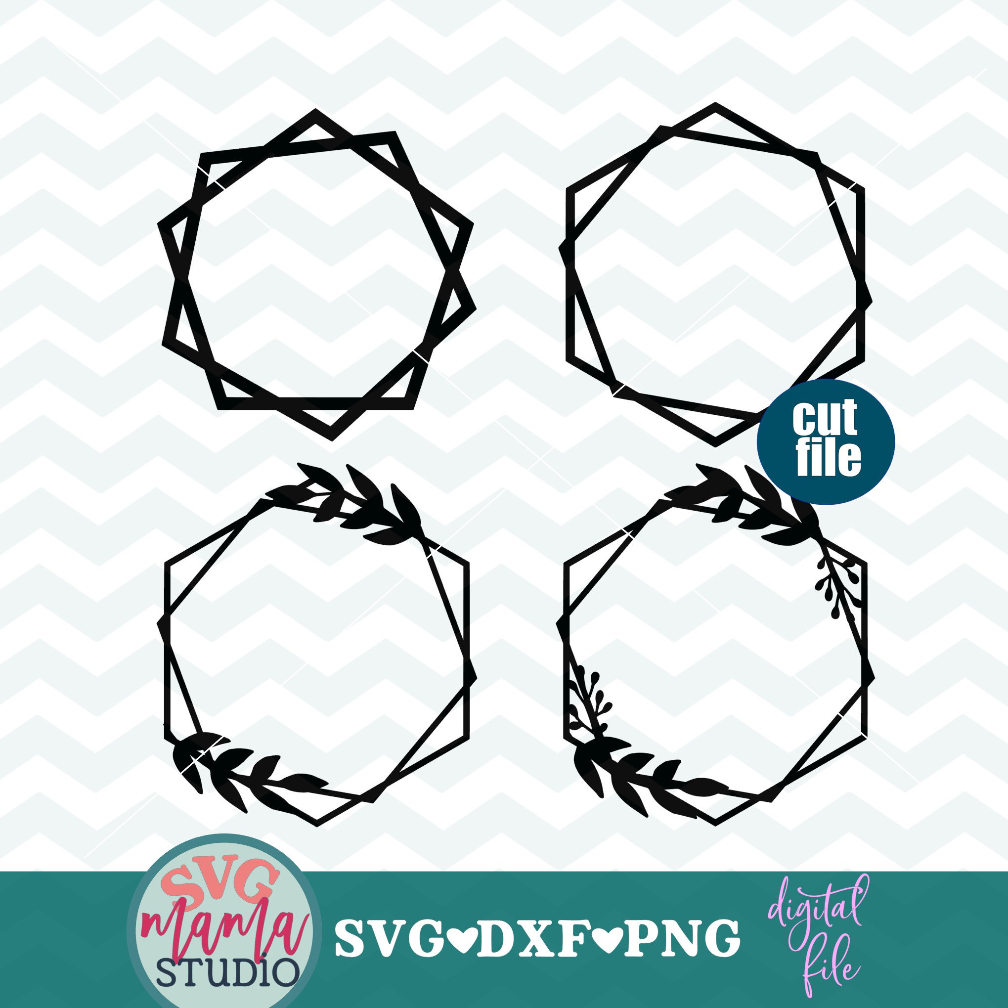 Cake Topper Frame Svg, Frame Svg File, Happy Birthday Svg, Dxf, Png ...