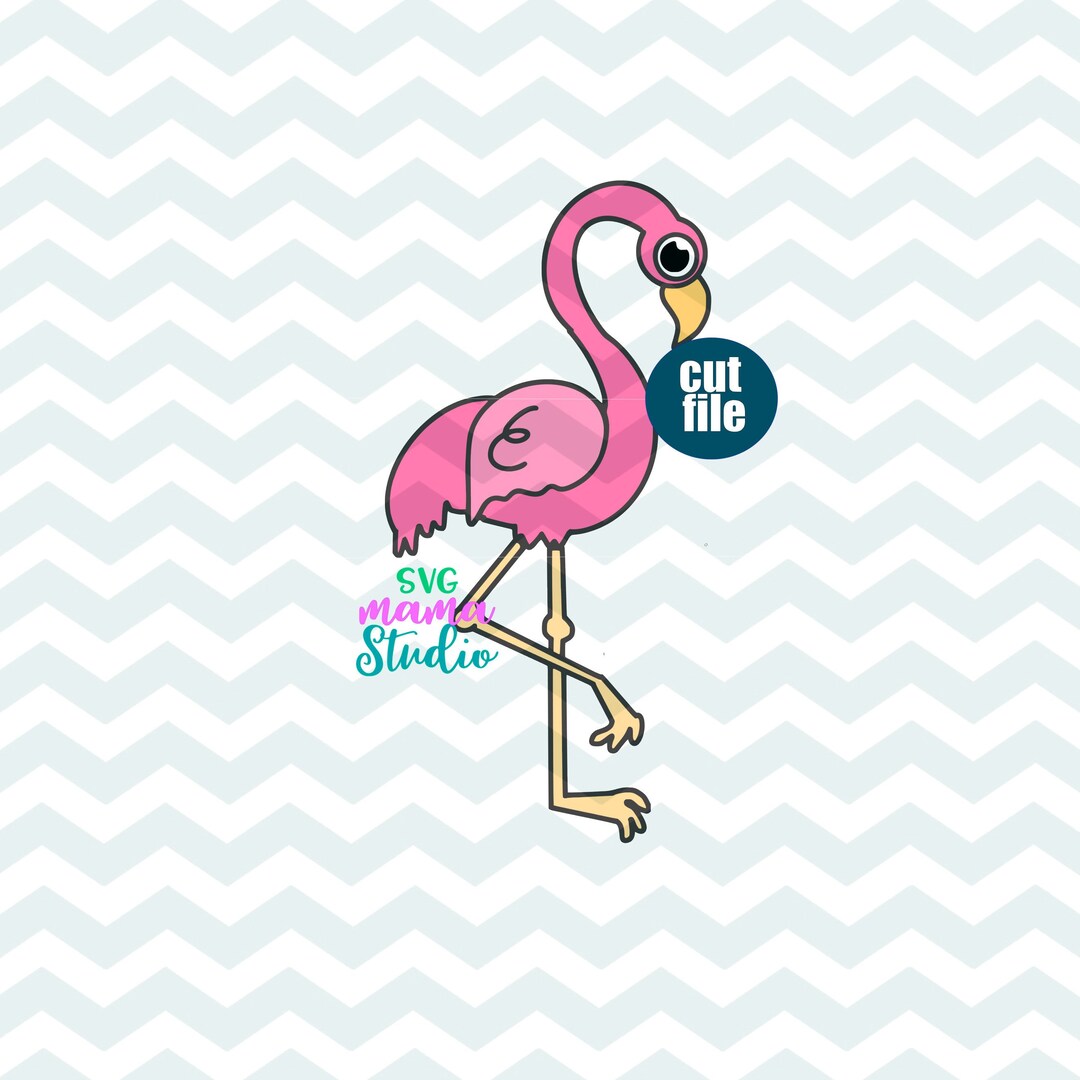 Flamingo Svg, Dxf, Png, Instant Download, Flamingo Svg for Cricut and ...