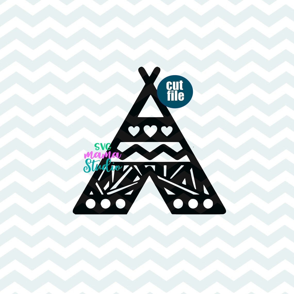 Tipi Tent Svg Teepee Svg Dxf Png Instant Download Tepee | Etsy