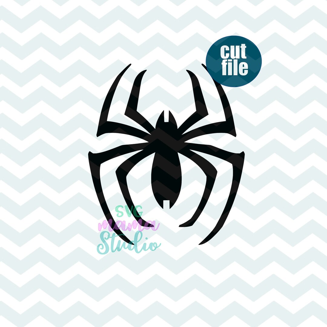 Spider Svg, Dxf, Png File for Cricut and Silhouette, Spider Clipart ...