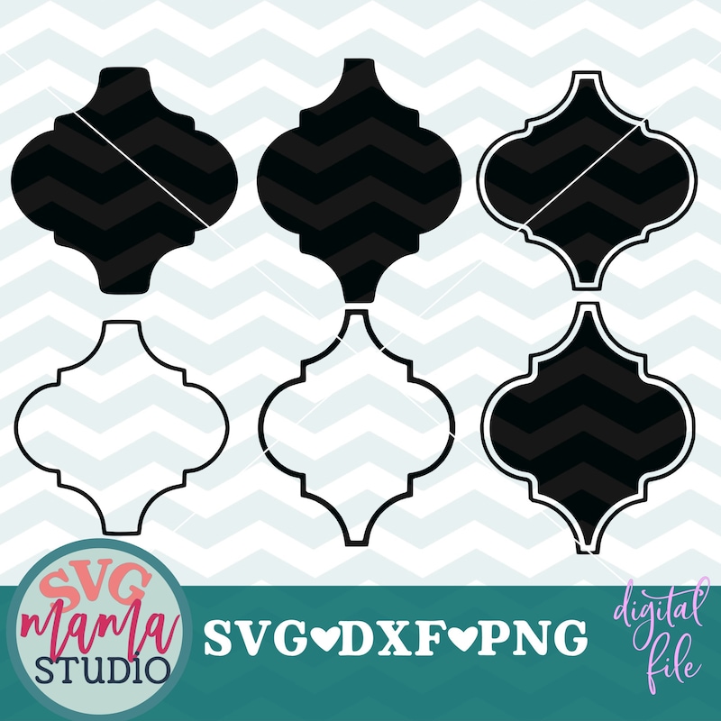 Arabesque Tile Svg - Etsy